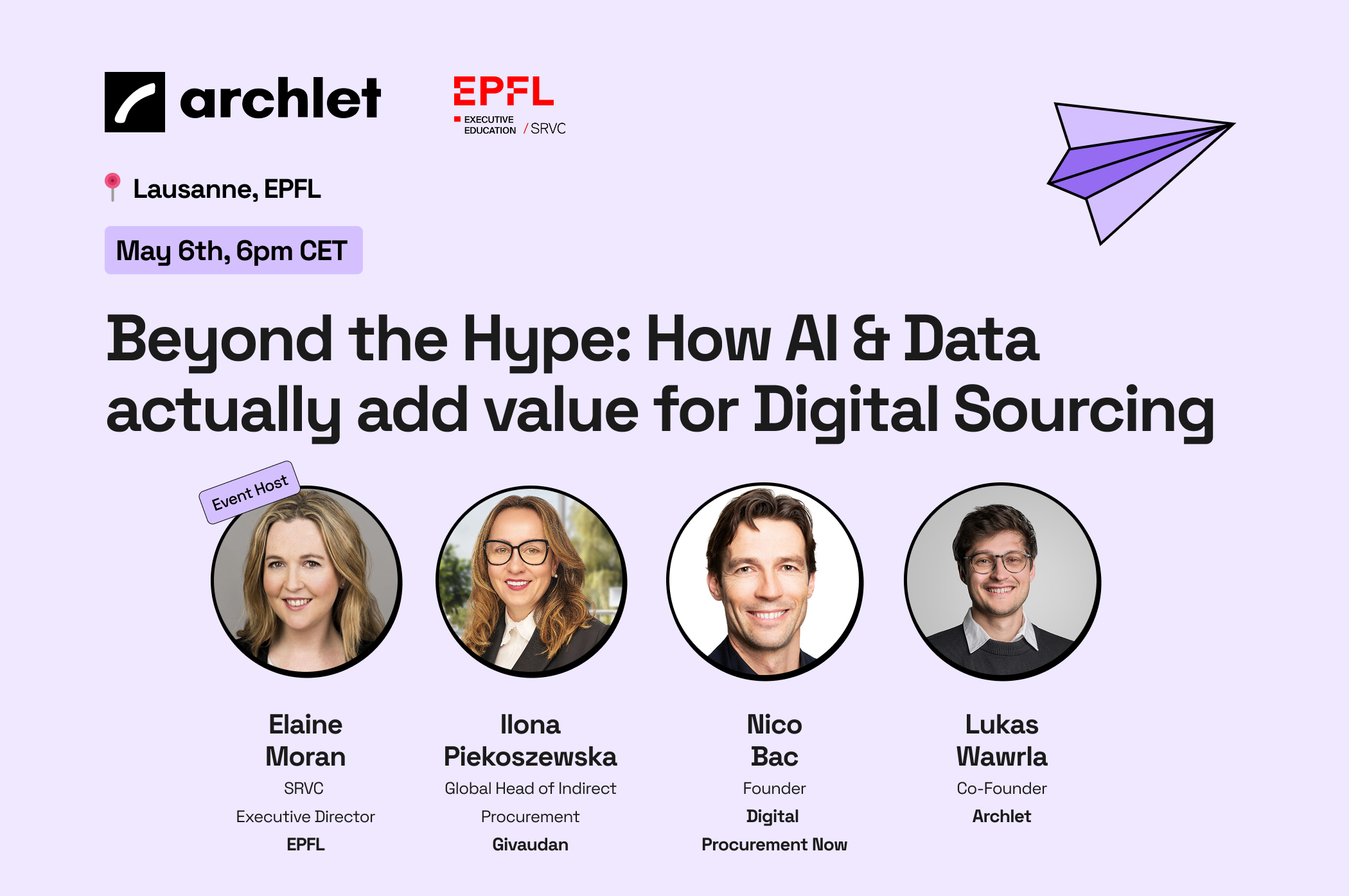 Archlet Elevate Lausanne 2025